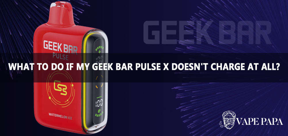 Charging Guide for Geek Bar Pulse X – Vape papa