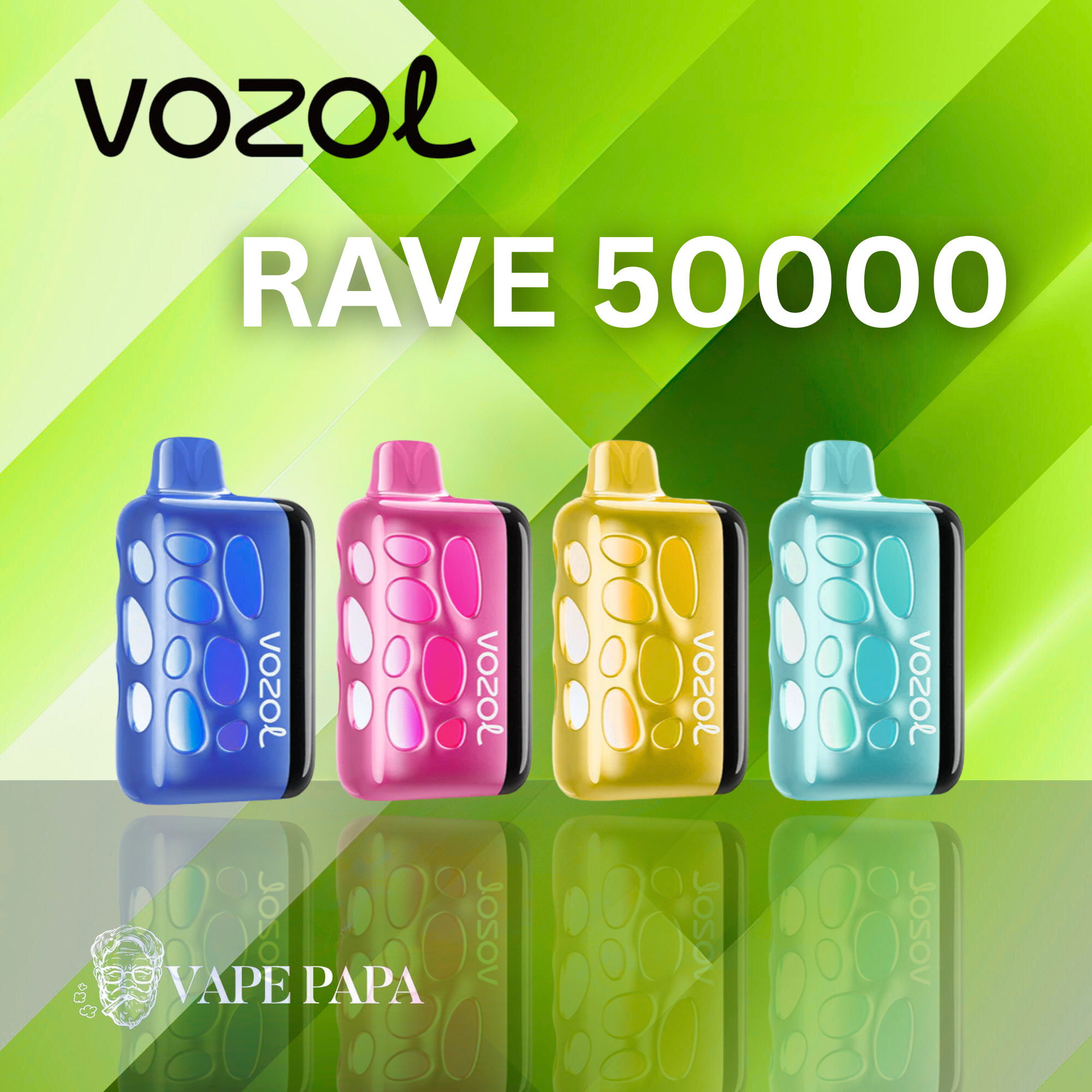VOZOL Rave 50000 Disposable Vape – Vape papa